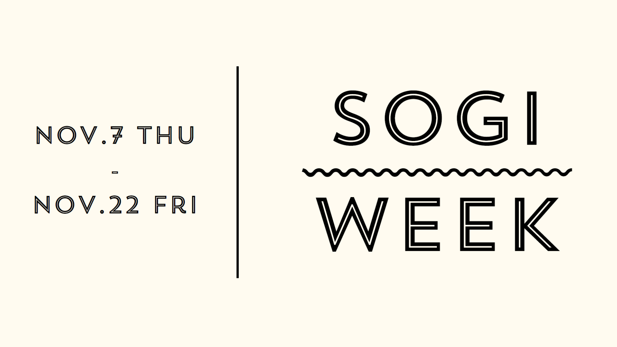 環境人間学部ダイバーシティ推進室と学生団体SOGIいろ主催「SOGI Week」開催中（11/7～11/22） | かんなび【兵庫県立大学 環境人間学部】